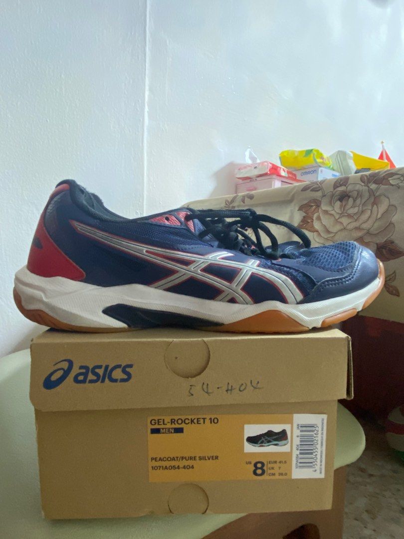 Asics gel rocket 10, Sports Equipment, Sports & Games, Racket & Ball ...