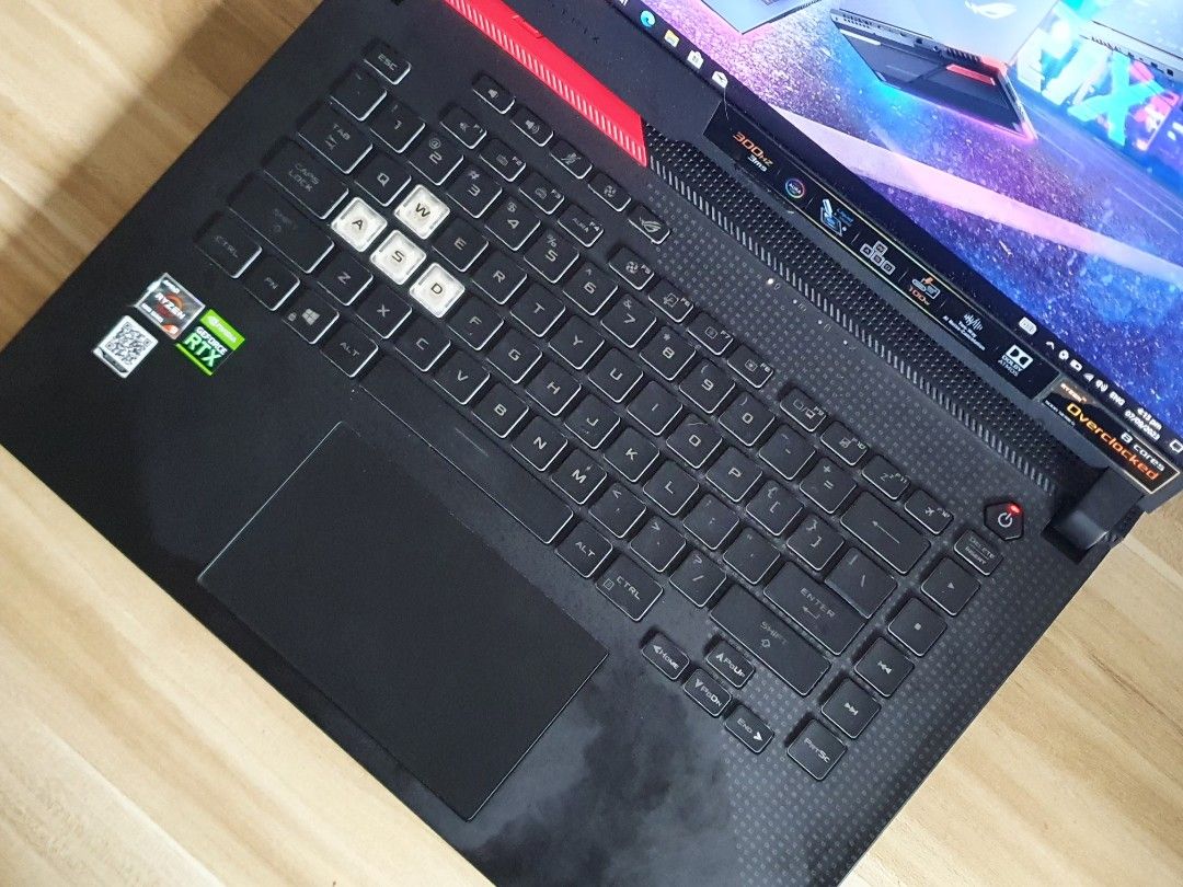 ASUS ROG Strix G15 Ryzen 9 5900HX 16GB 512GB SSD 1TB SSD RTX 3060 6GB ...