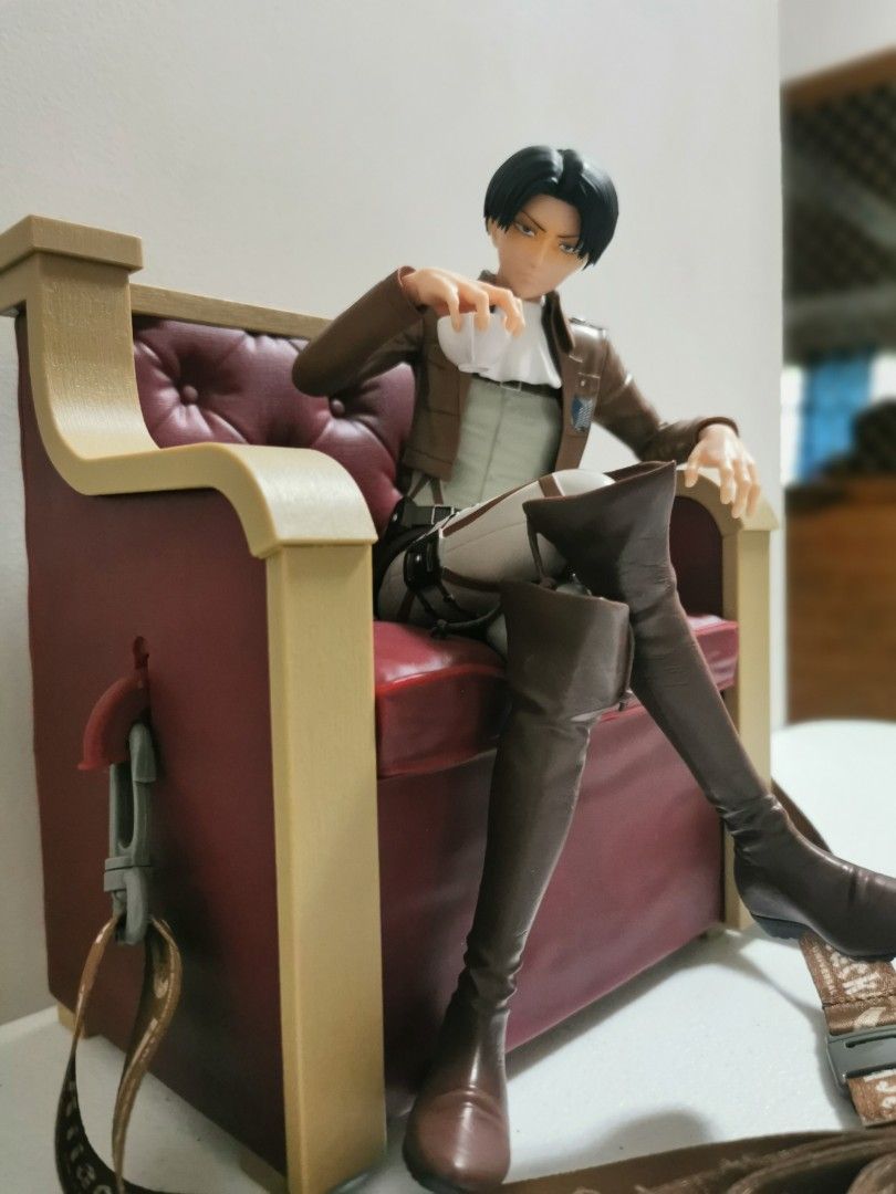 Attack On Titan Levi USJ Popcorn Figure, Hobbies & Toys, Toys & Games ...
