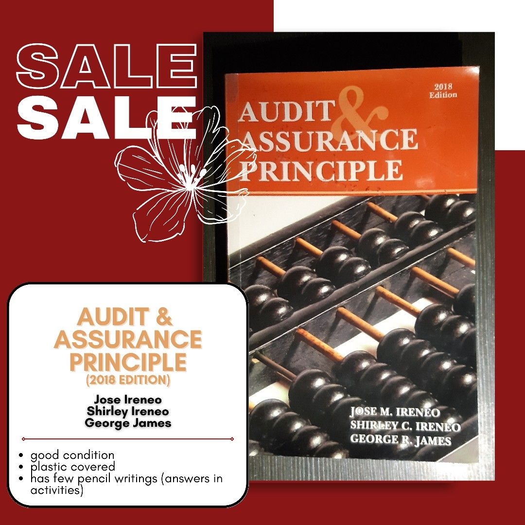 Audit & Assurance Principle (Ireneo, Ireneo, James), Hobbies & Toys ... Audit & Assurance Principle (Ireneo, Ireneo, James), Hobbies & Toys ...
