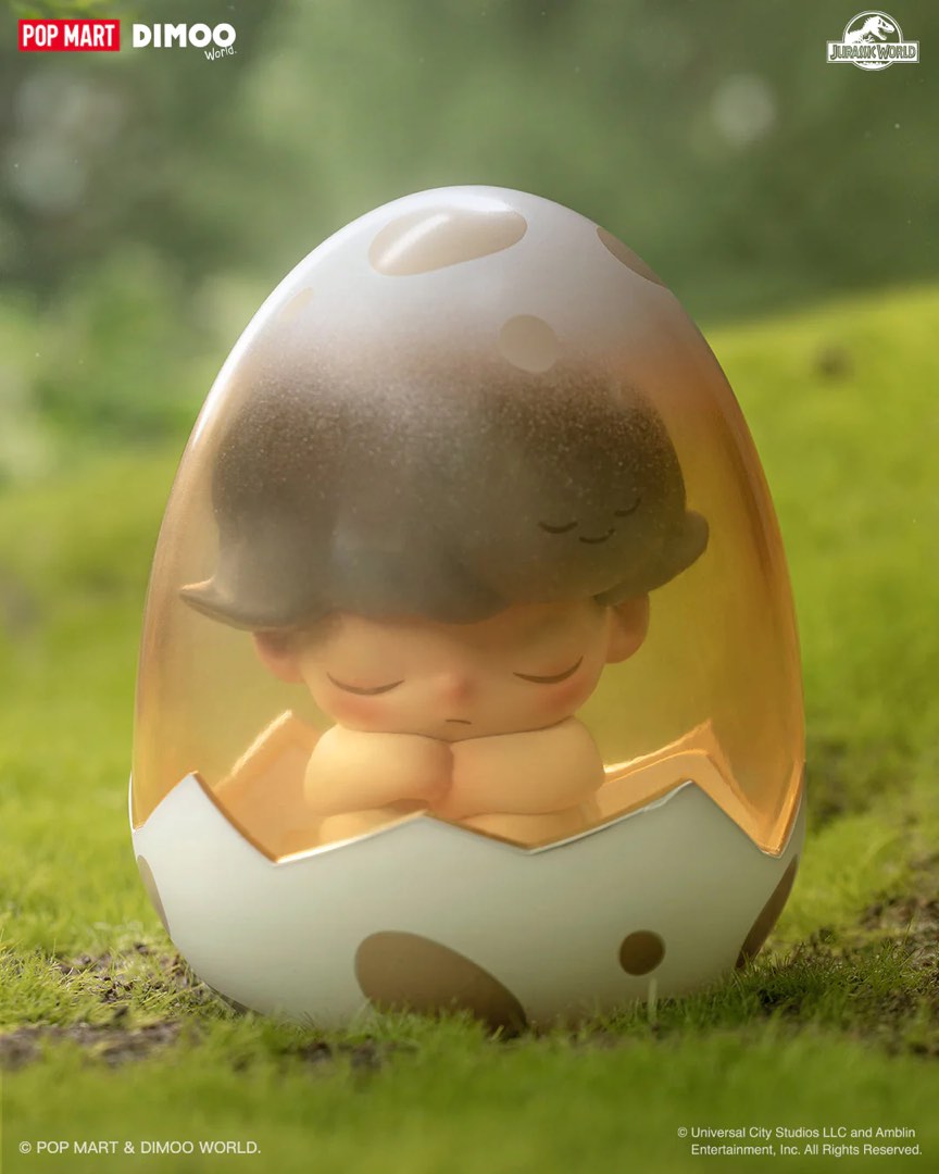 Authentic Popmart Pop Mart Jurassic World Dimoo Dino Dinosaur Egg ...