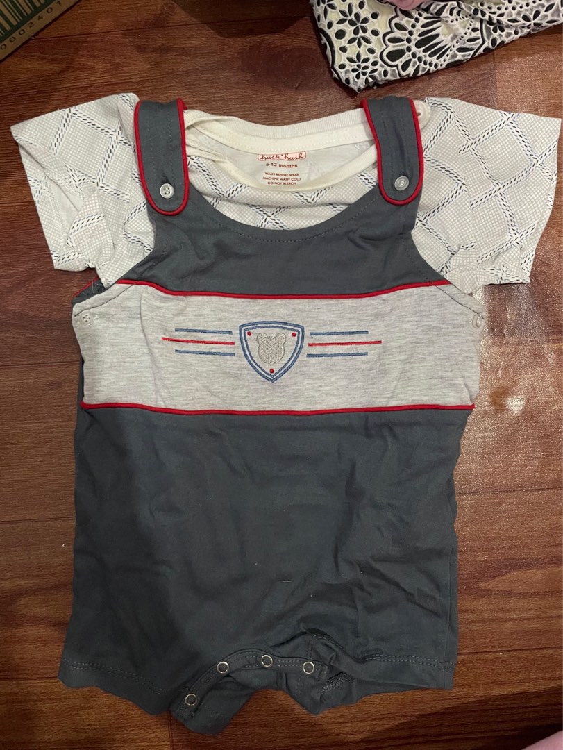 Baby Terno Hush Hush with Jumper, Babies & Kids, Babies & Kids Fashion ...