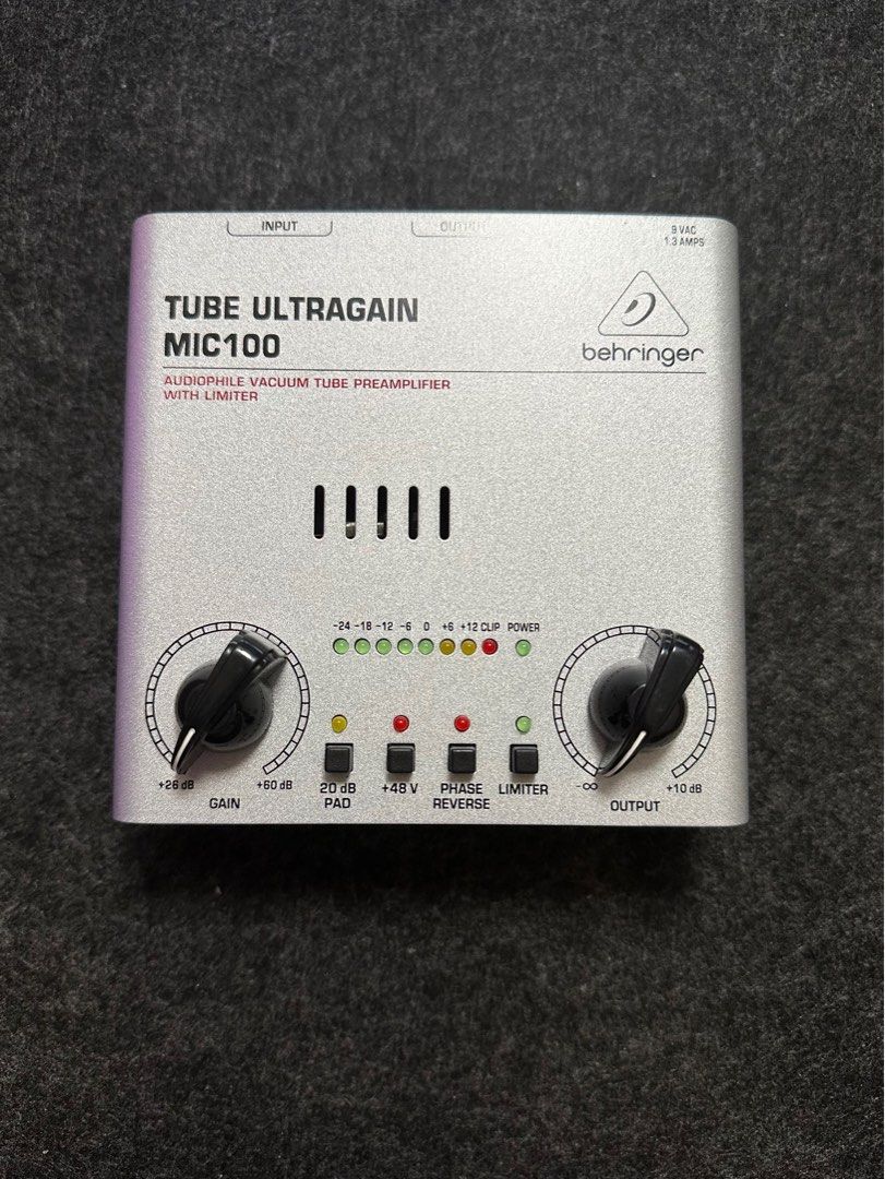 Behringer Tube Ultragain MIC100 on Carousell