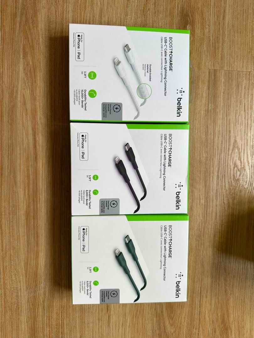 Belkin Boost Charge USBC to Lightning, Mobile Phones & Gadgets, Mobile ...