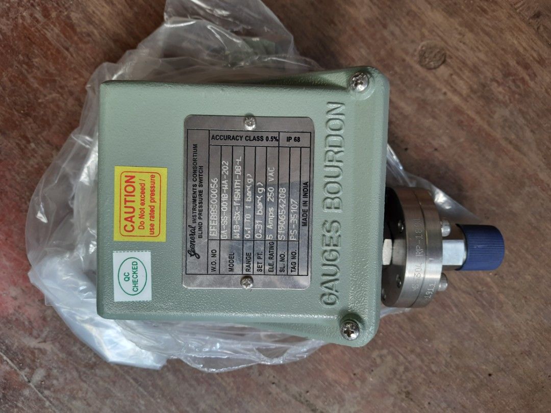 blind pressure switch, Commercial & Industrial, Construction Tools ...