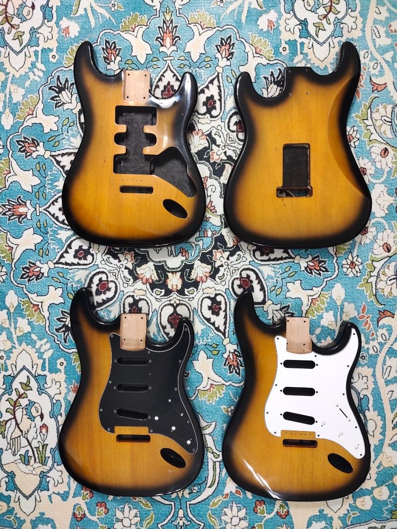 Body Alder Strato, Hobbies & Toys, Music & Media, Musical Instruments ...