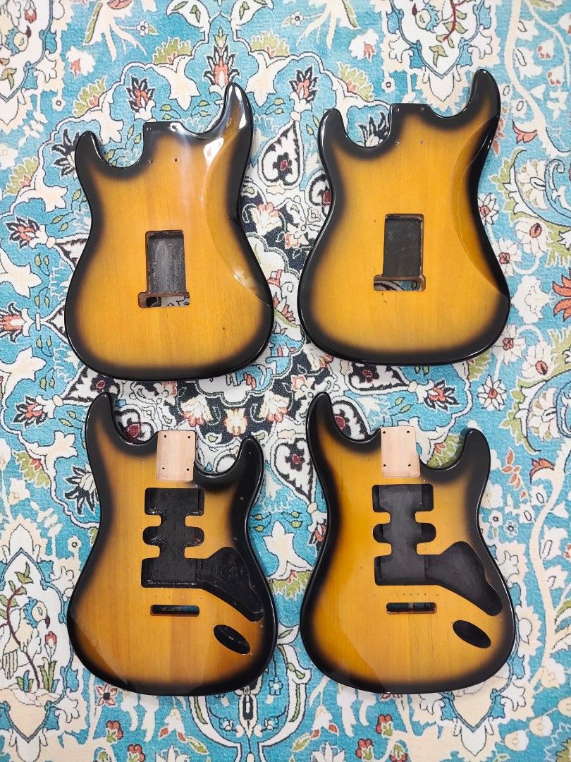 Body Alder Strato, Hobbies & Toys, Music & Media, Musical Instruments ...