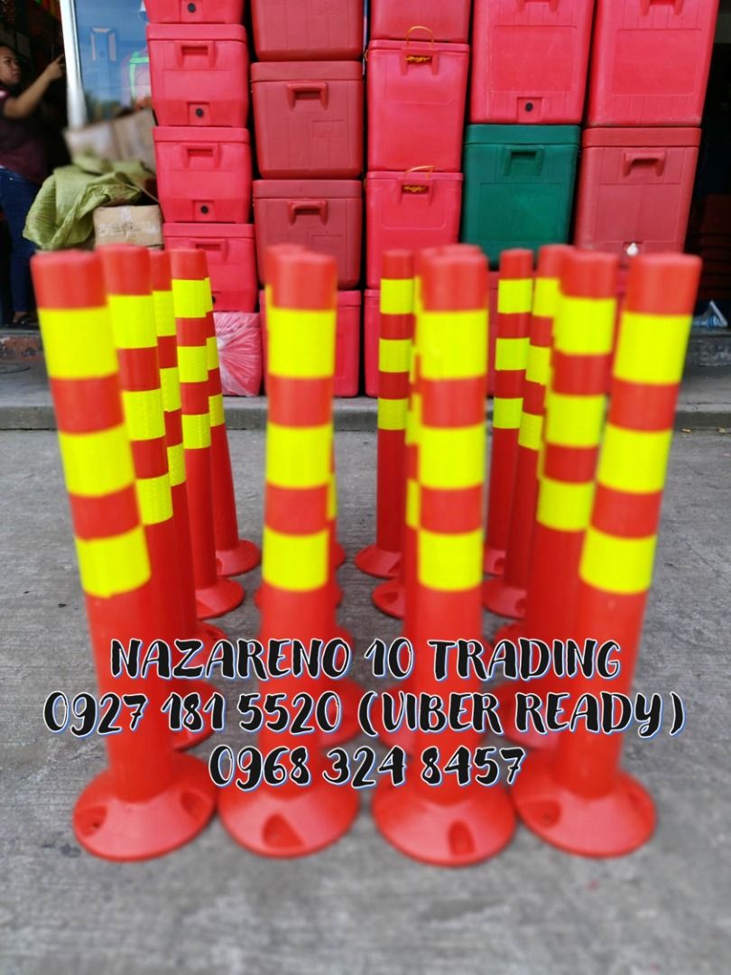 bollard post plastic pvc, Commercial & Industrial, Construction ...