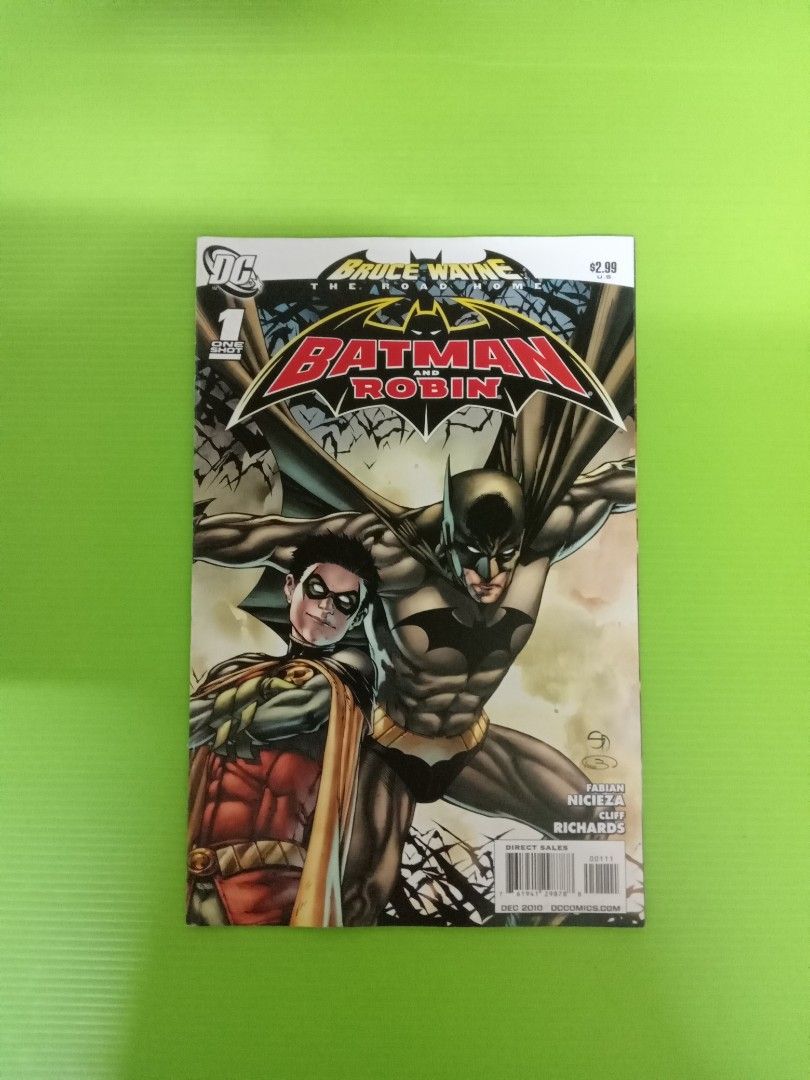 Bruce Wayne: The Road Home - Batman And Robin #1 ( Shane Davis - Cover ...