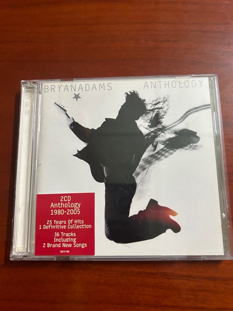 bryan adams anthology, Hobbies & Toys, Music & Media, CDs & DVDs on Carousell