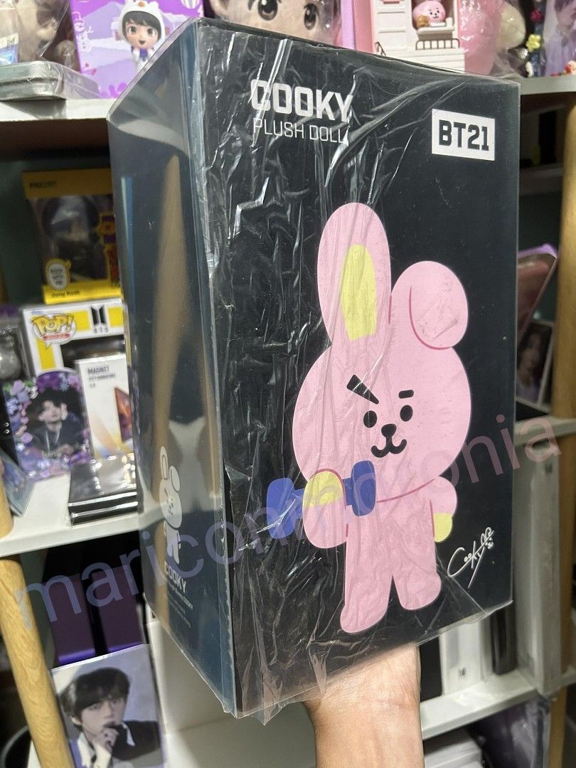 BT21 Cooky Standing Doll (Medium), Hobbies & Toys, Memorabilia ...
