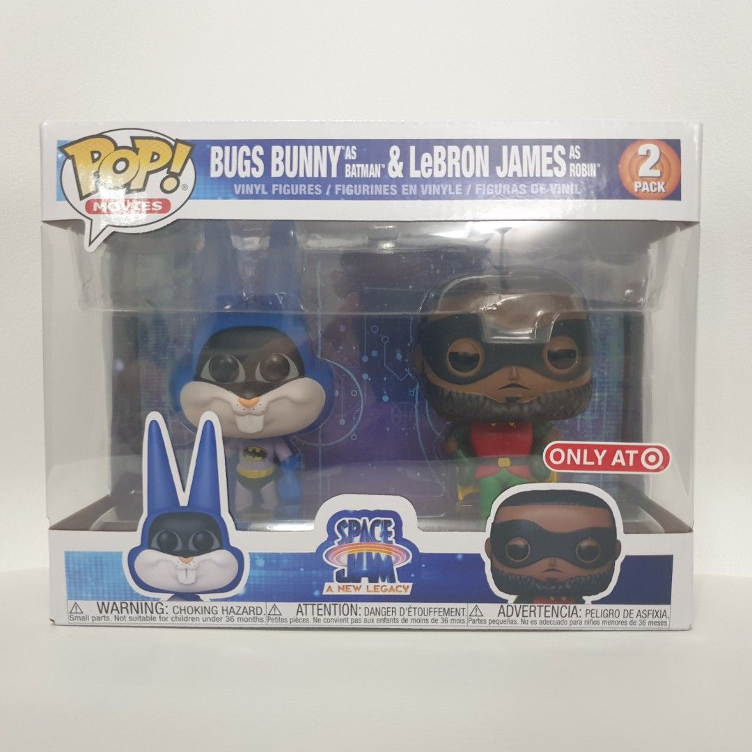 BUGS BUNNY as BATMAN & LEBRON JAMES as ROBIN Space Jam A New Legacy ...