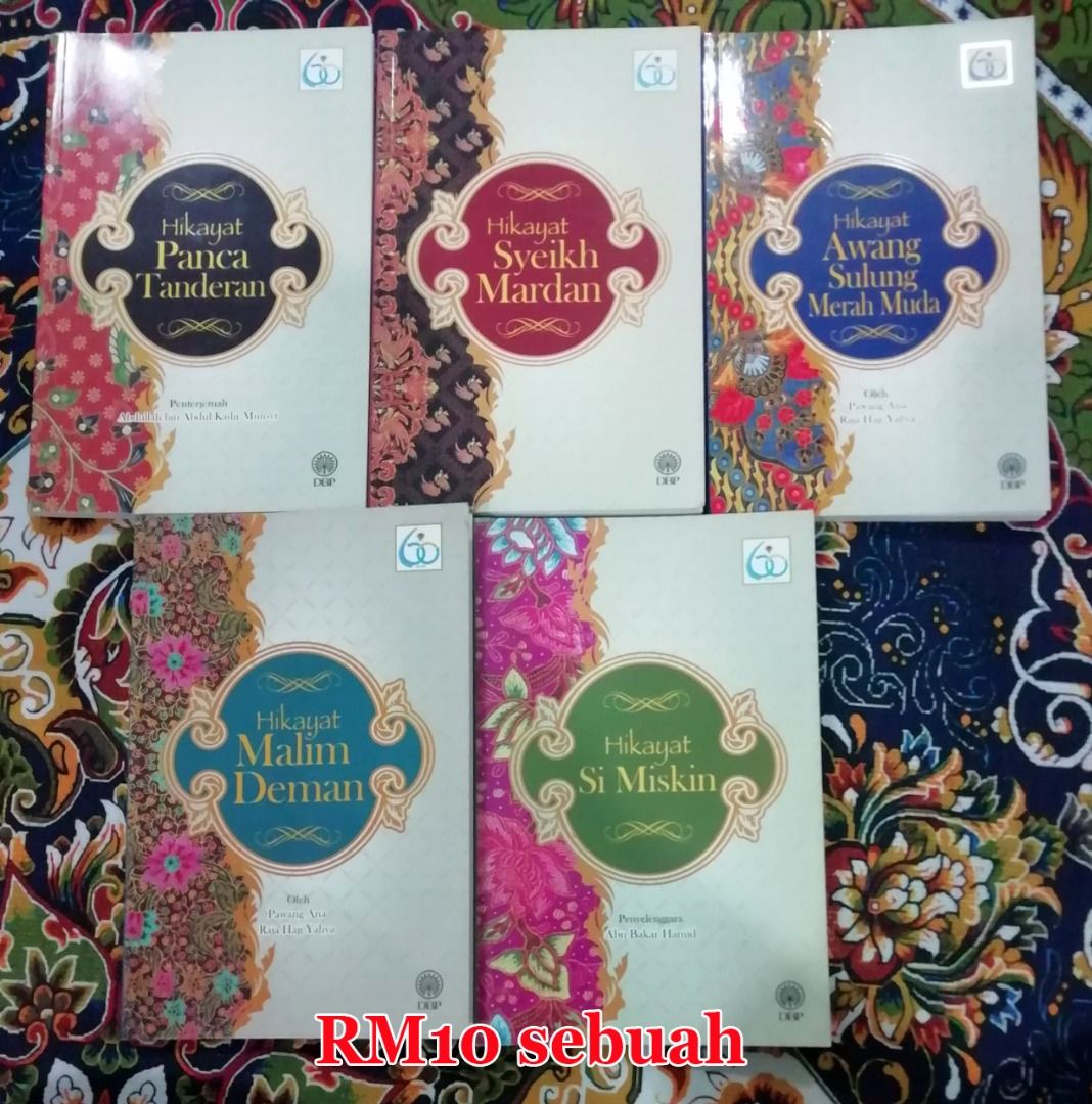 BUKU HIKAYAT, PUISI DAN PROSA WARISAN DBP, Hobbies & Toys, Books ...