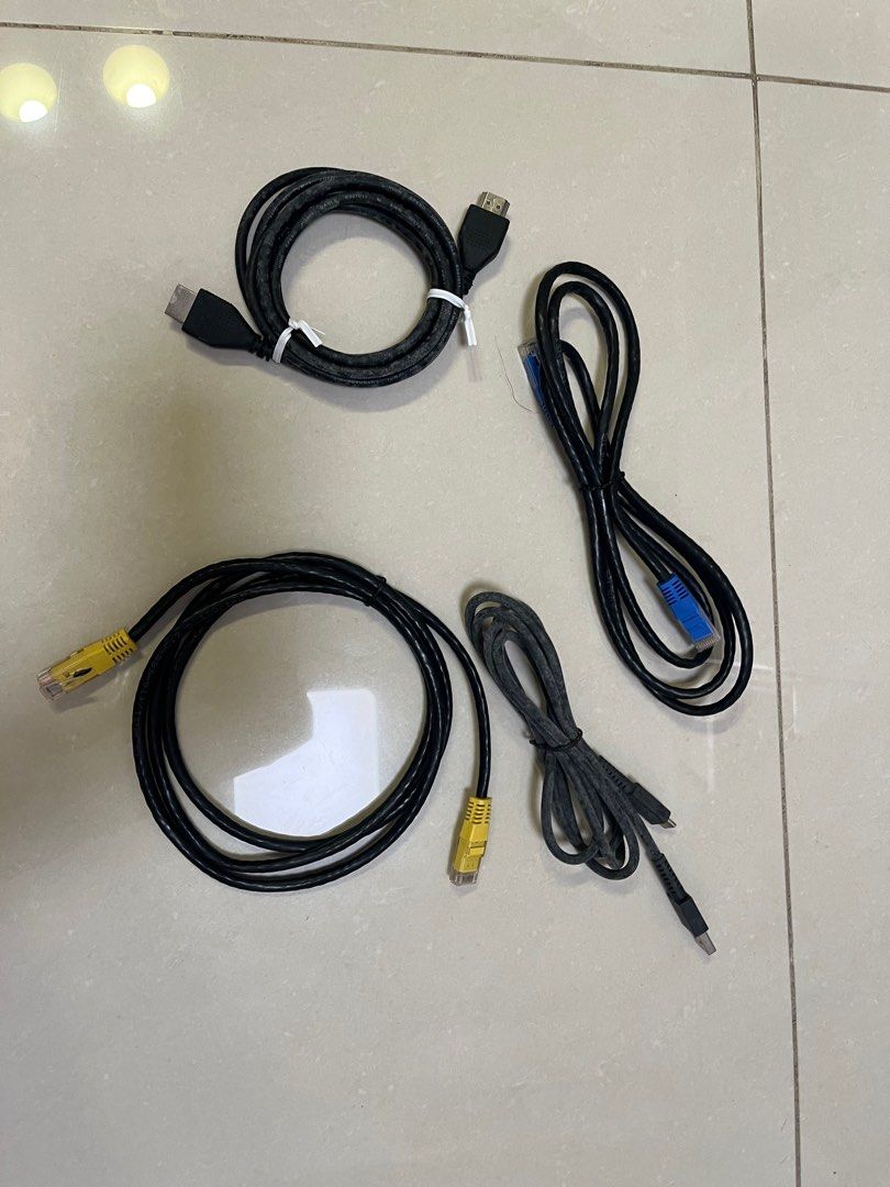 Cables HDMI USB Internet cable, Computers & Tech, Parts & Accessories ...