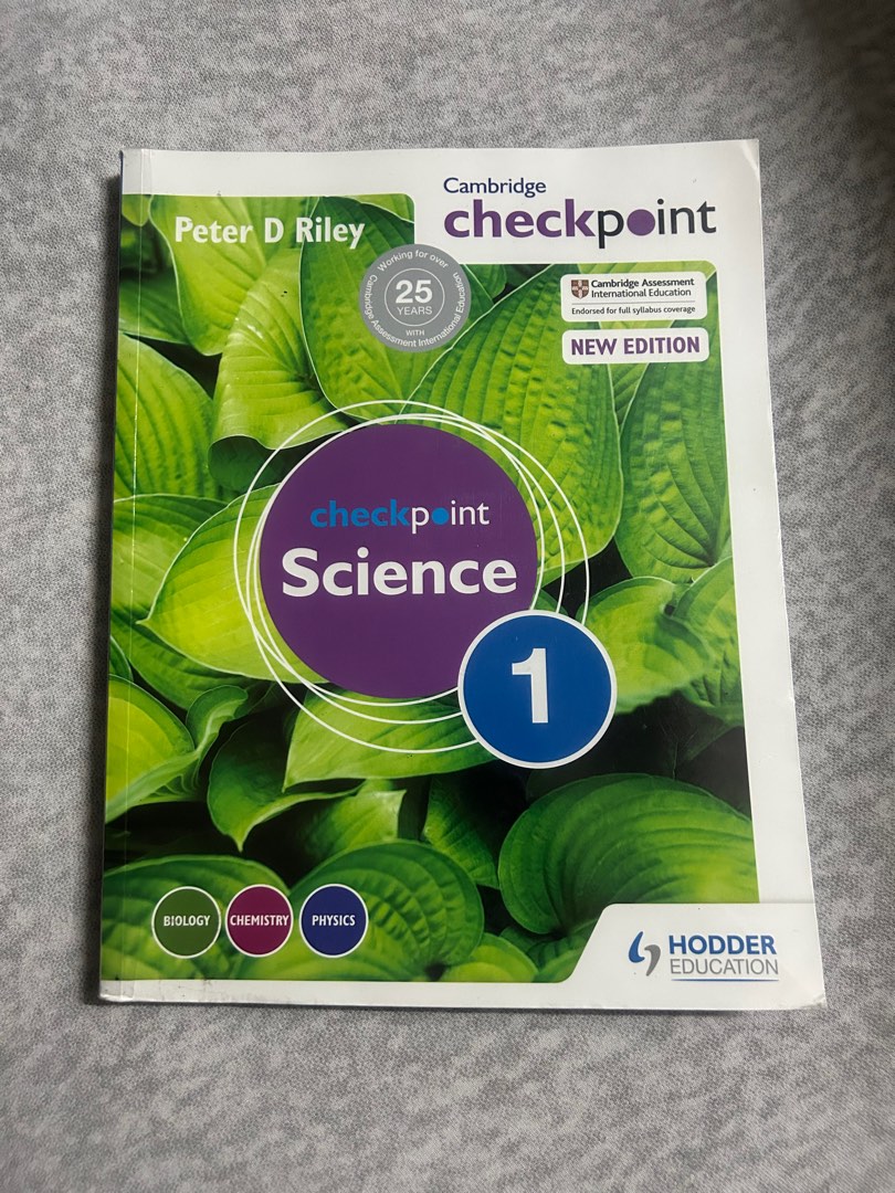 Hodder Cambridge Checkpoint Science Book 1, Hobbies & Toys, Books & Magazines, Textbooks on ...