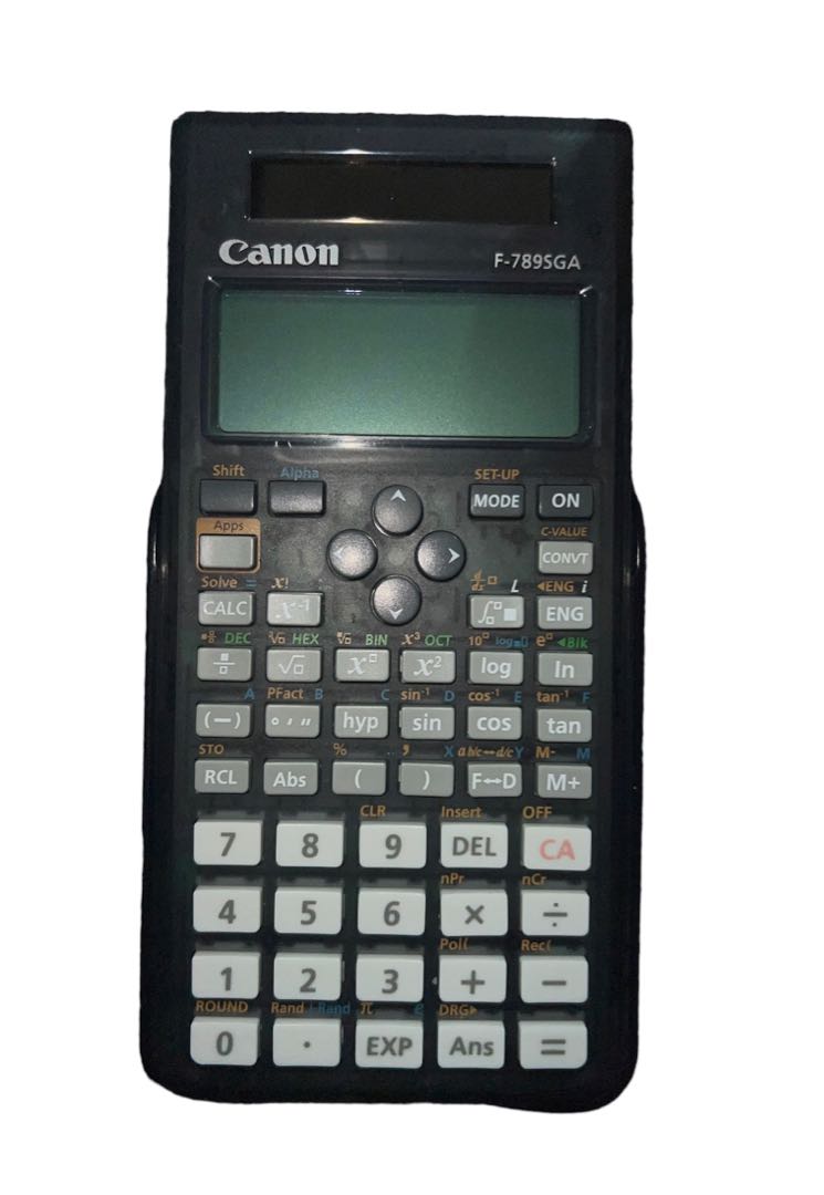 Canon F-789SGA Scientific Calculator, Computers & Tech, Office ...