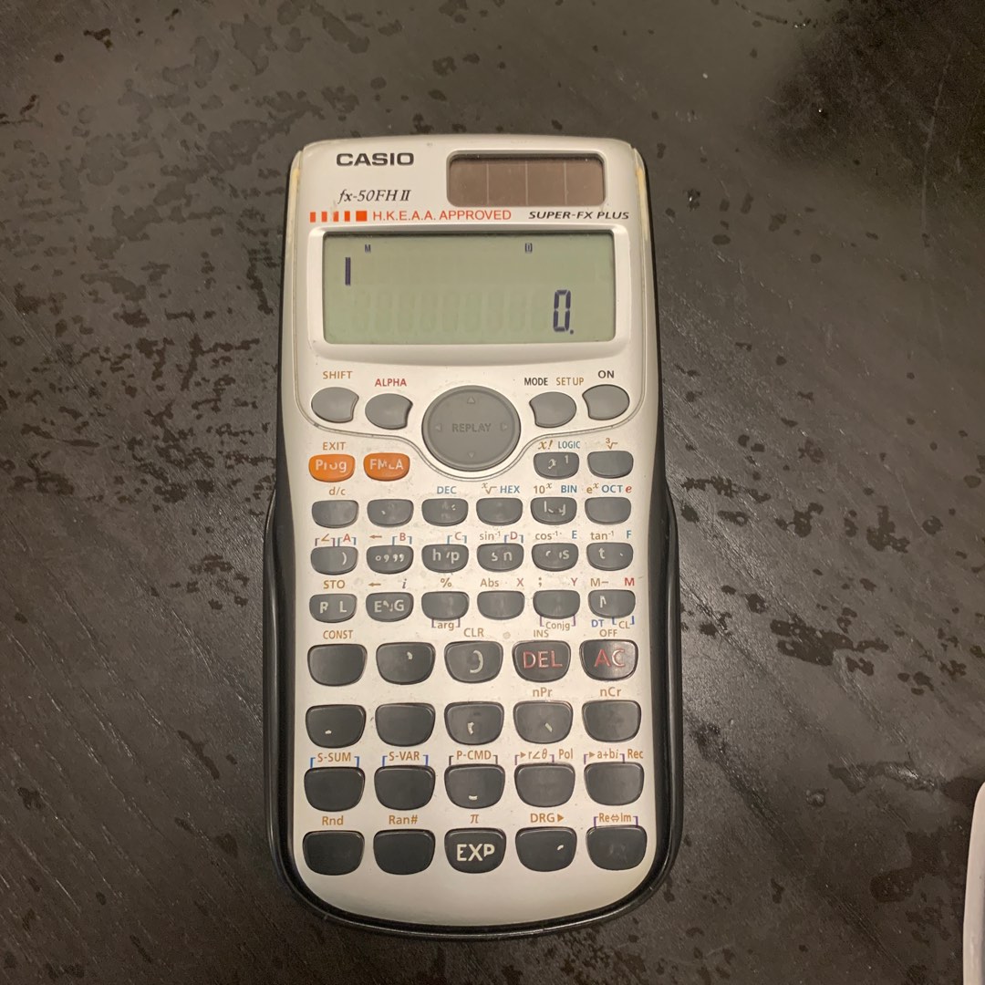 Casio CX-50FH II 計算機, 家庭電器, 其他家庭電器 - Carousell