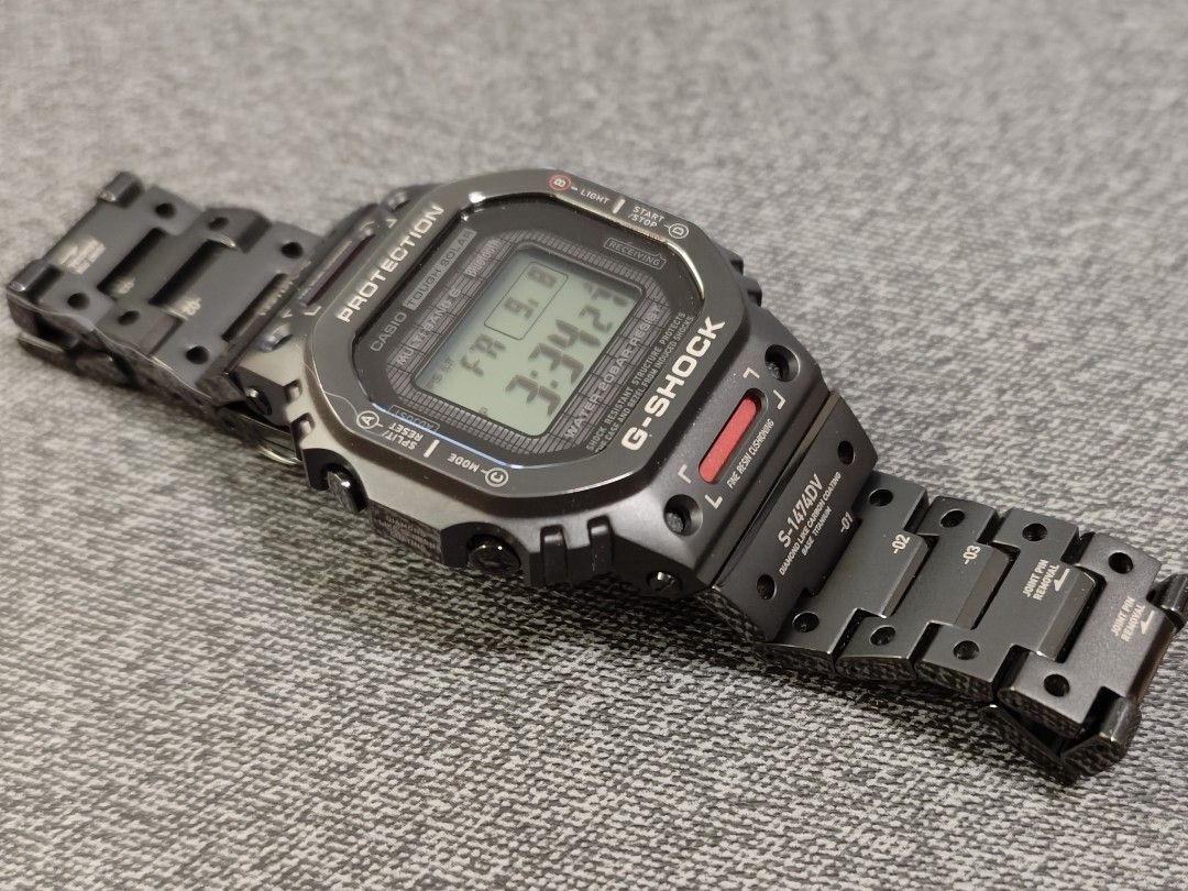 Casio G-Shock GMW-B5000 TVA (機甲 鈦合金), 名牌, 手錶 - Carousell