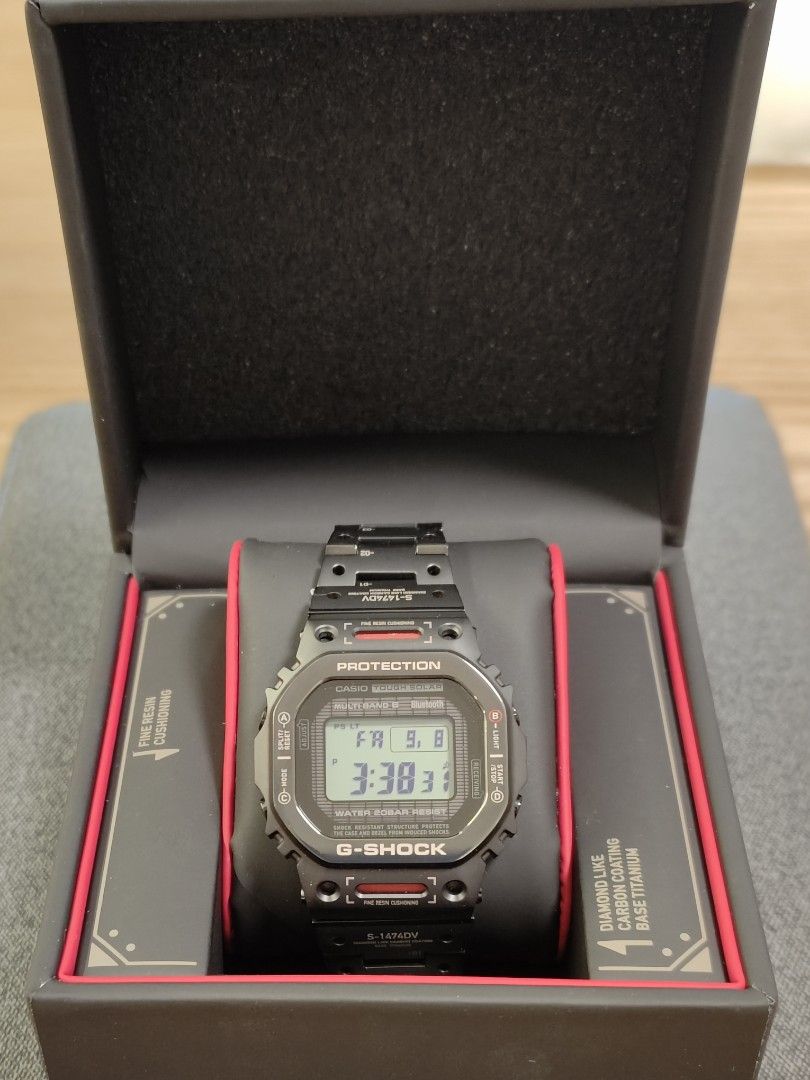 Casio G-Shock GMW-B5000 TVA (機甲 鈦合金), 名牌, 手錶 - Carousell