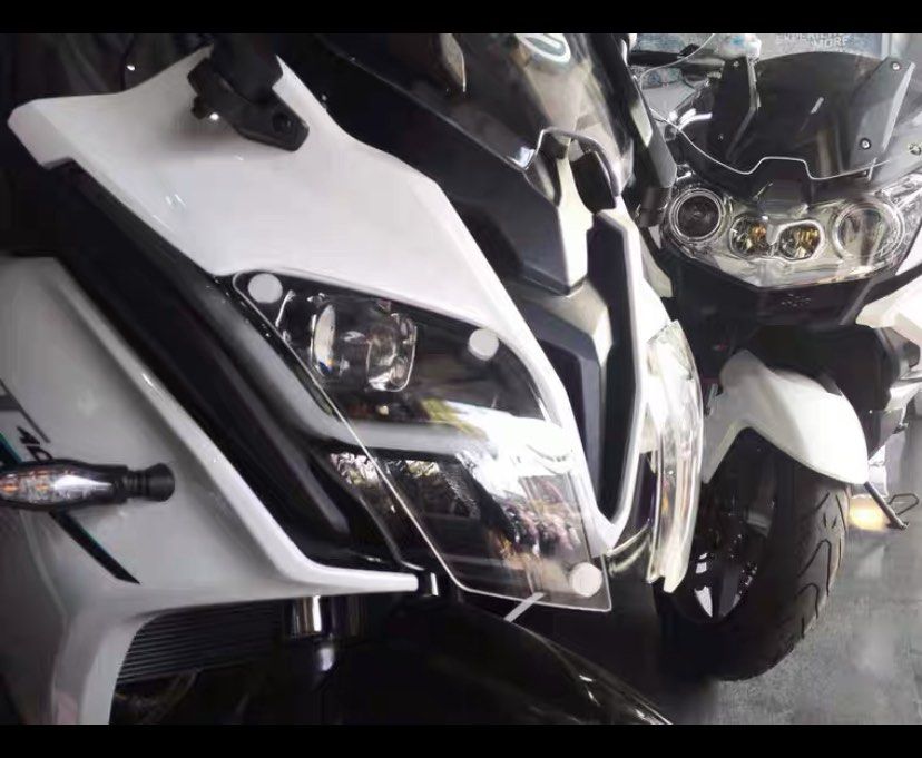 Cfmoto GT400 / GT650 Headlight protector, Motorcycles, Motorcycle ...