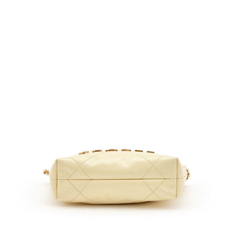 Chanel 22 mini - pale yellow, Women's Fashion, Bags & Wallets, Shoulder ...