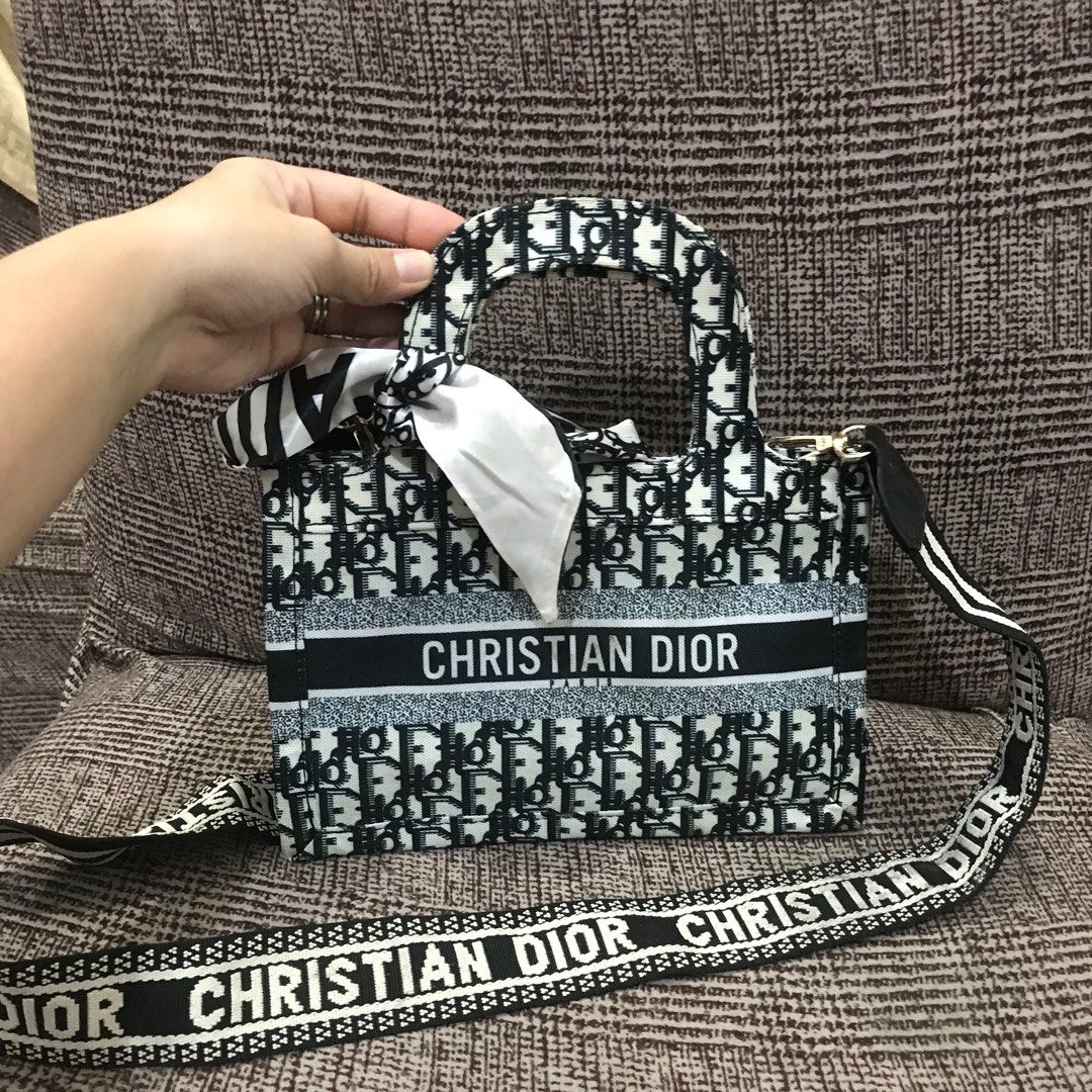 Christian Dior Mini Tote Style Bag Small!!, Women's Fashion, Bags ...