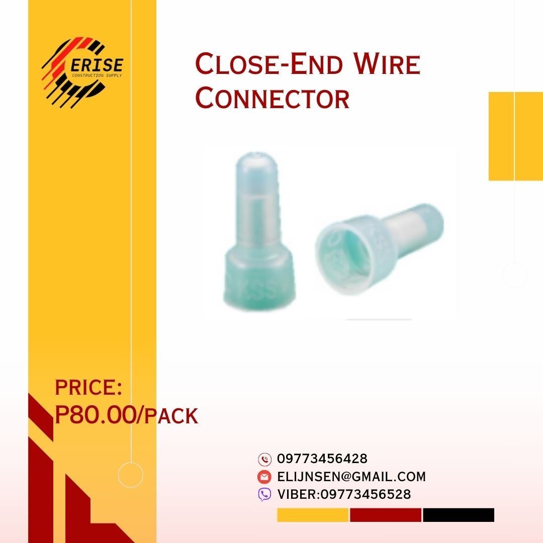 CLOSE-END WIRE CONNECTOR, Commercial & Industrial, Construction ...