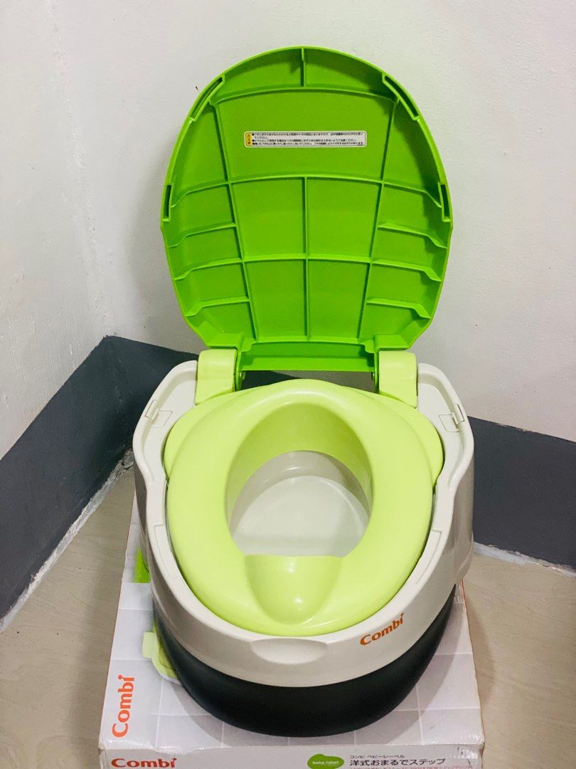 Combi Multipurpose Potty Trainer Green, Babies & Kids, Baby Nursery ...