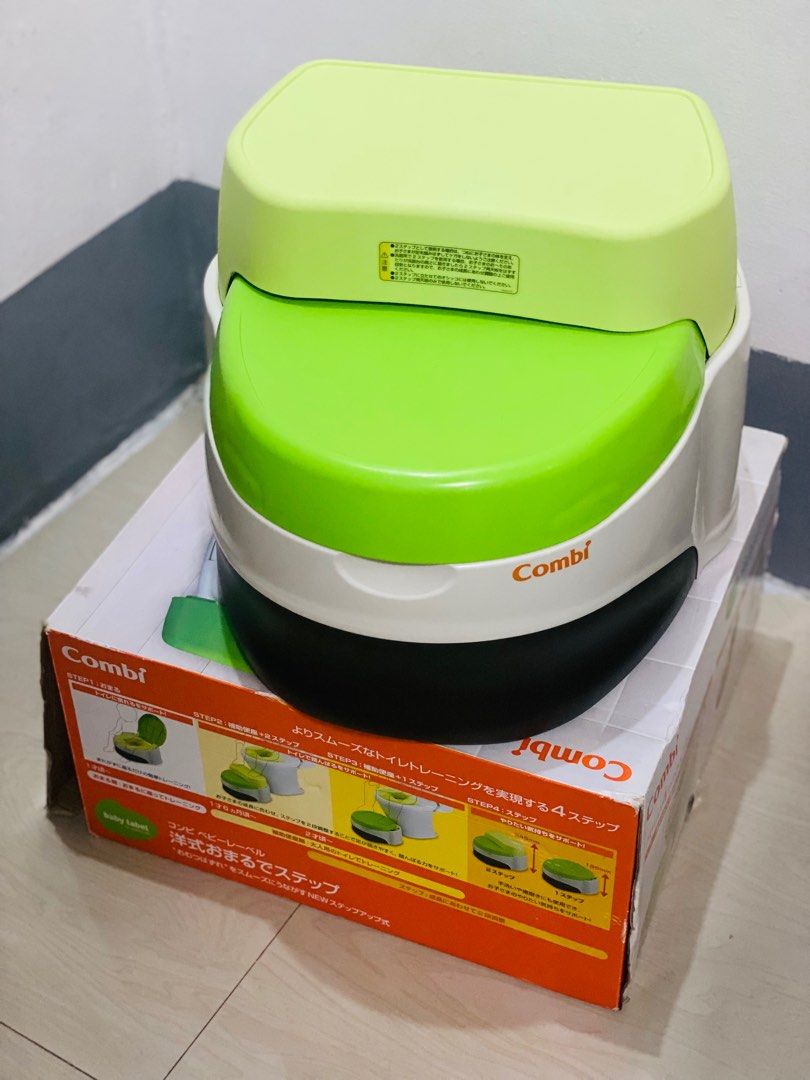 Combi Multipurpose Potty Trainer Green, Babies & Kids, Baby Nursery ...
