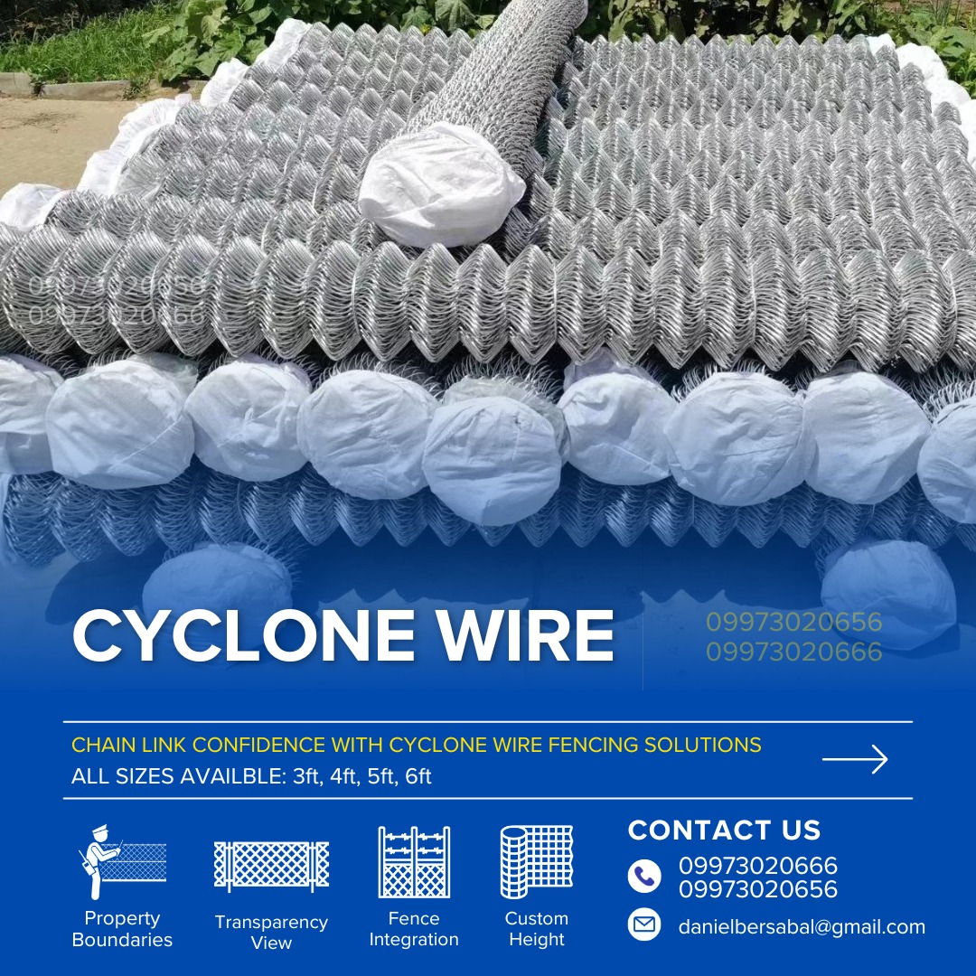 Cyclone Fence | Wire Mesh Fencing | Diamond Mesh | Galvanized Steel ...