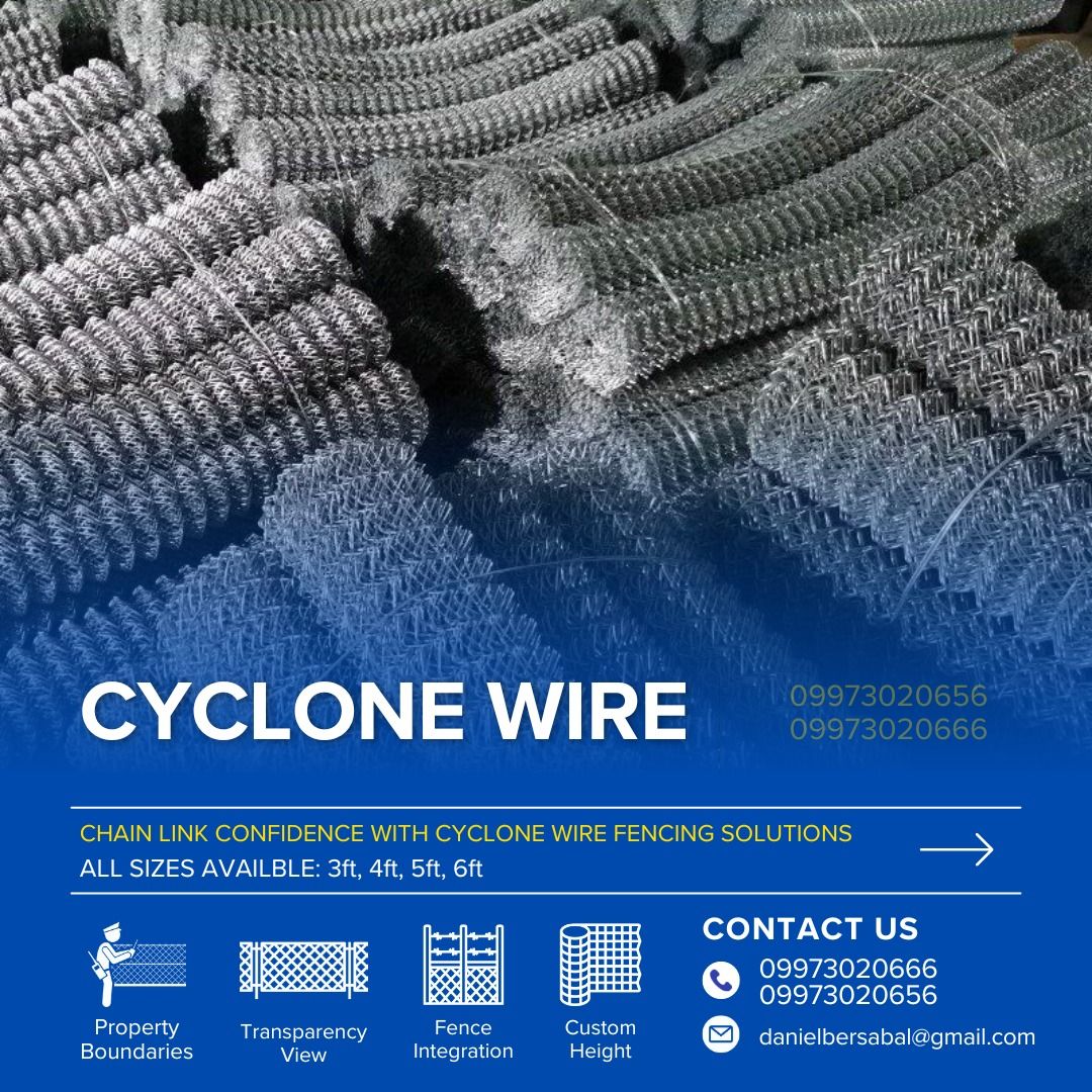 Cyclone Fence | Wire Mesh Fencing | Diamond Mesh | Galvanized Steel ...