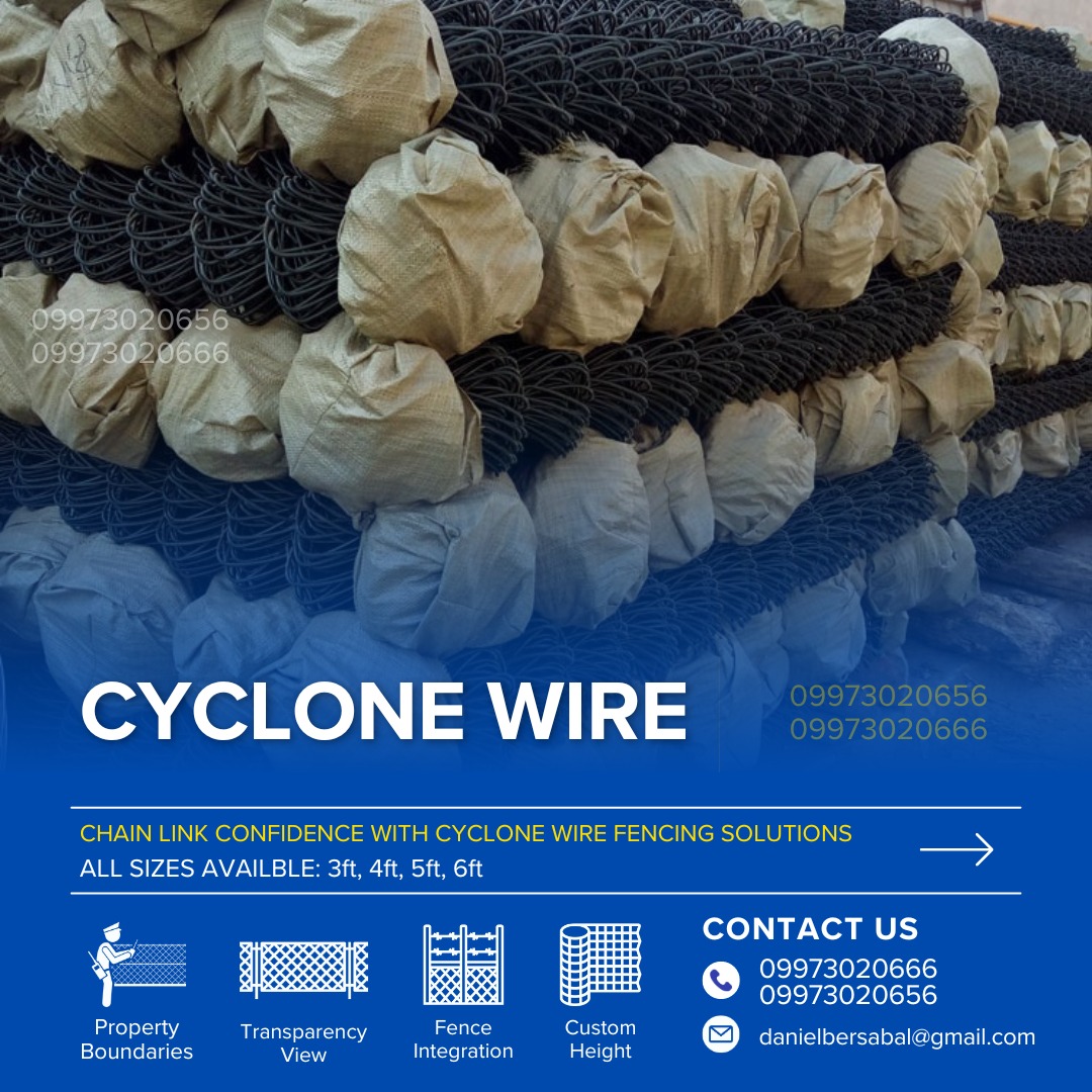 Cyclone Fence | Wire Mesh Fencing | Diamond Mesh | Galvanized Steel ...