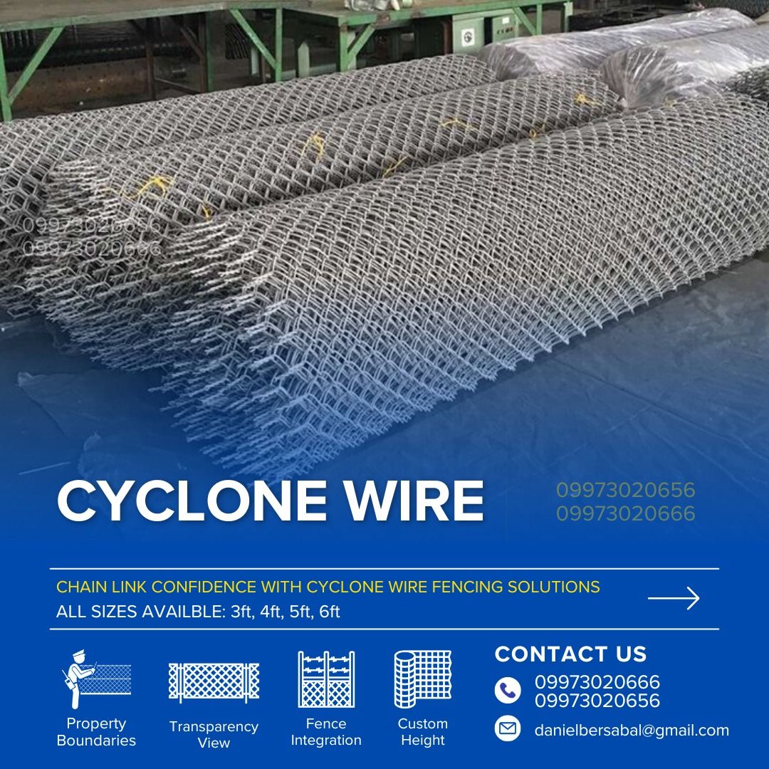 Cyclone Fence | Wire Mesh Fencing | Diamond Mesh | Galvanized Steel ...