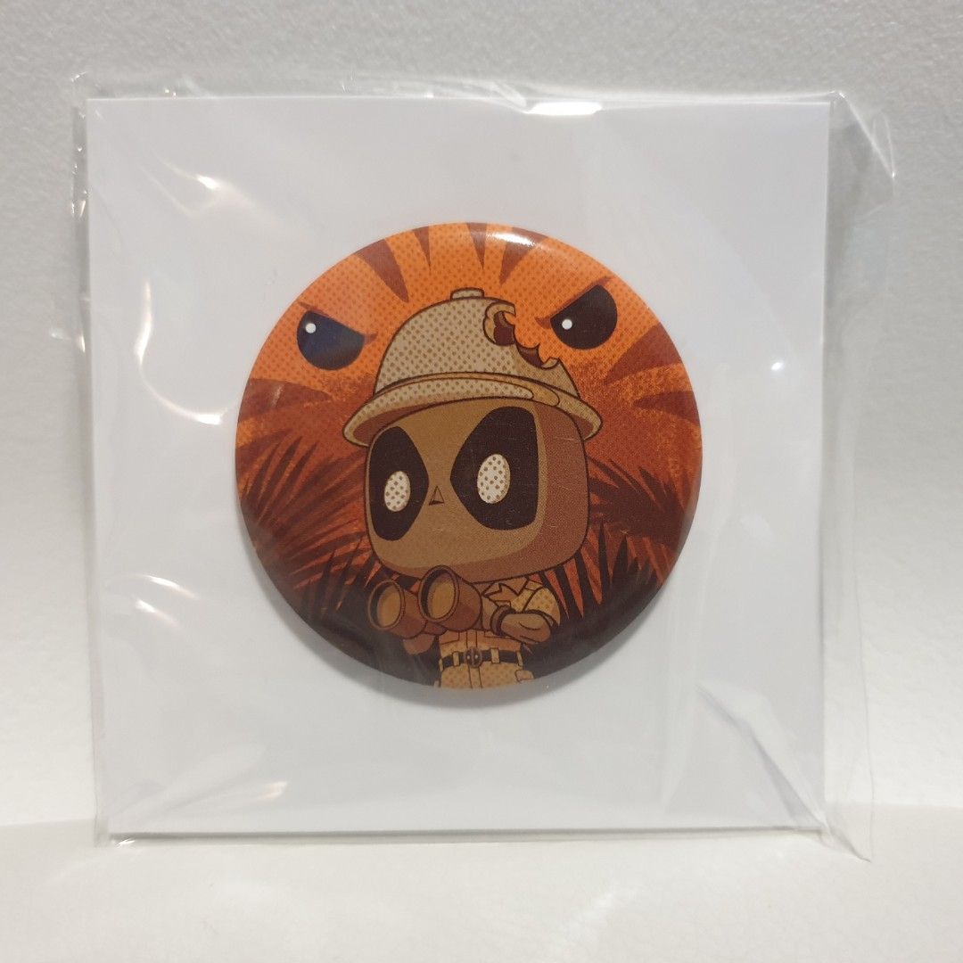 DEADPOOL SAFARI Accessory Pin From Funko Pop Deadpool Bucketlist ...