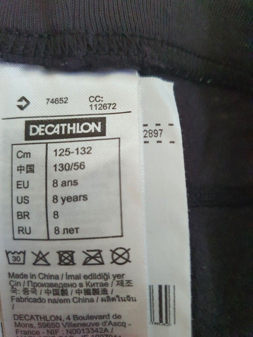 Decathlon set - thermal wear top and bottom, Babies & Kids, Babies ...