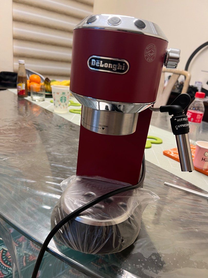 Delonghi Delica Style in Retro Red, TV & Home Appliances, Kitchen ...