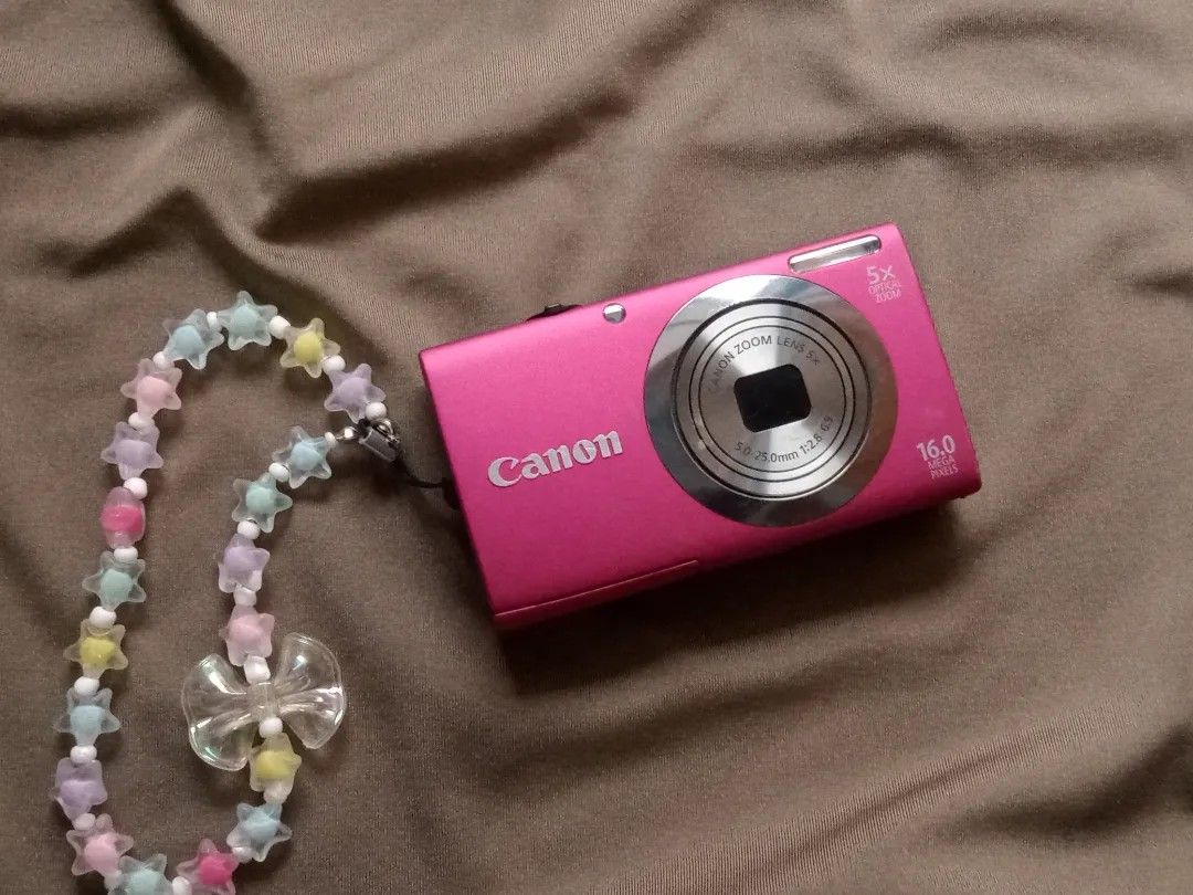 DIGICAM CANON POWERSHOT A2300 PINK, Fotografi di Carousell