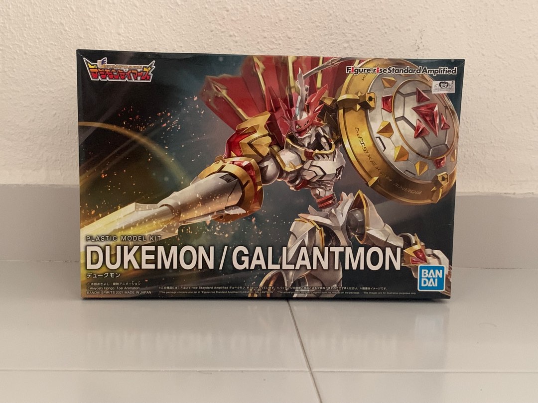 Digimon Figure-rise Standard Amplified Dukemon Gallantmon, Hobbies ...