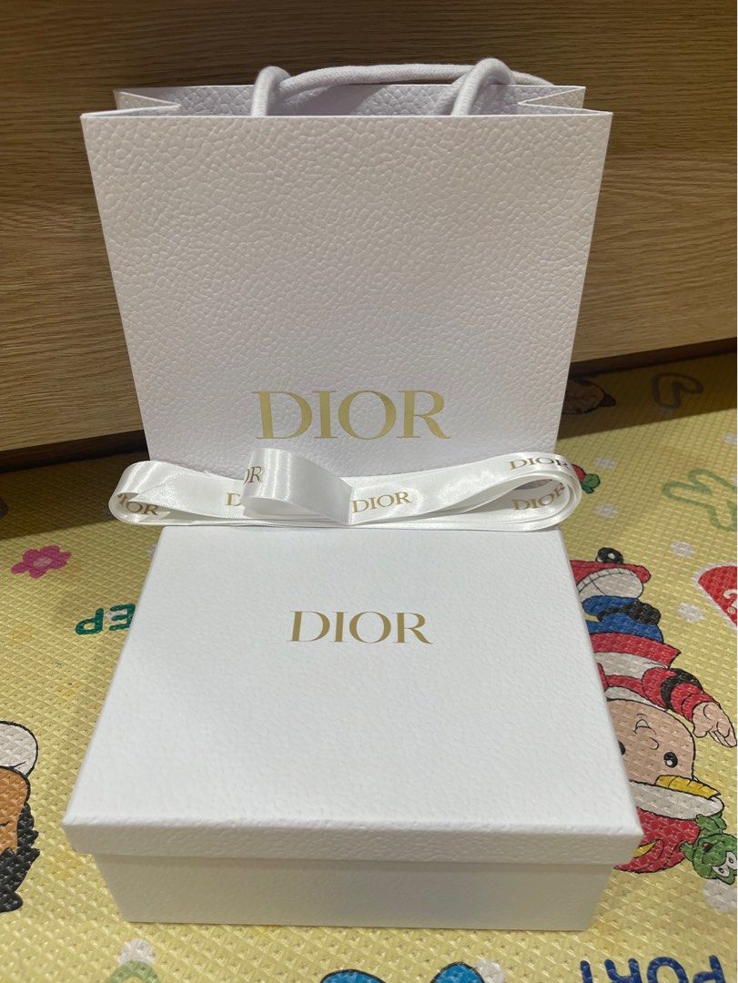 Dior paper bag and box, Luxury, Accessories on Carousell