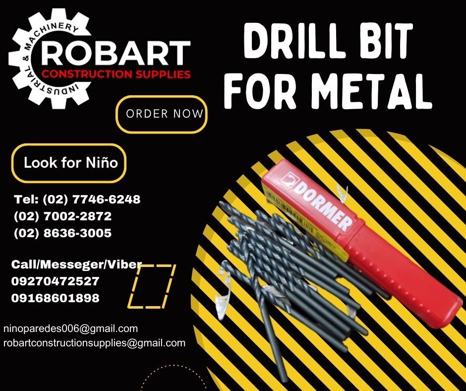 DRILL BIT FOR METAL, Commercial & Industrial, Construction Tools ...