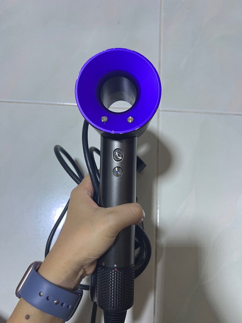 Dyson Supersonic hair dryer (purple black), Beauty & Personal Care ...