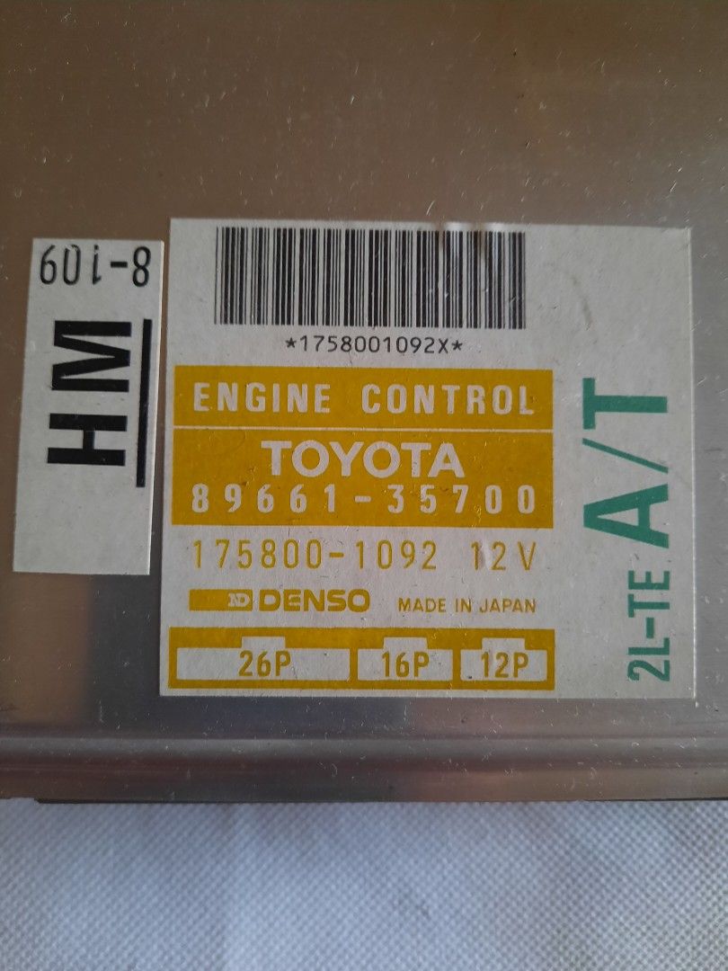 Ecu 2JZ 1KZ 2L-TE toyota SUPRA ARISTO, Auto Accessories on Carousell