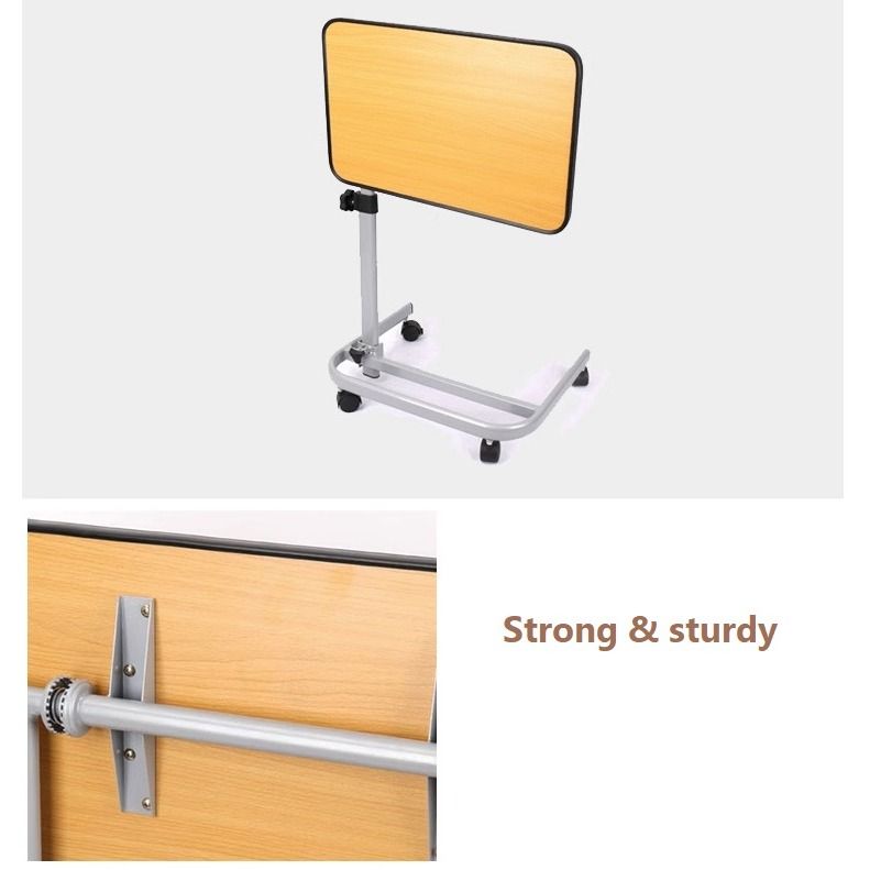 elderly wheelchair dining table patient hospital roller (moving table ...