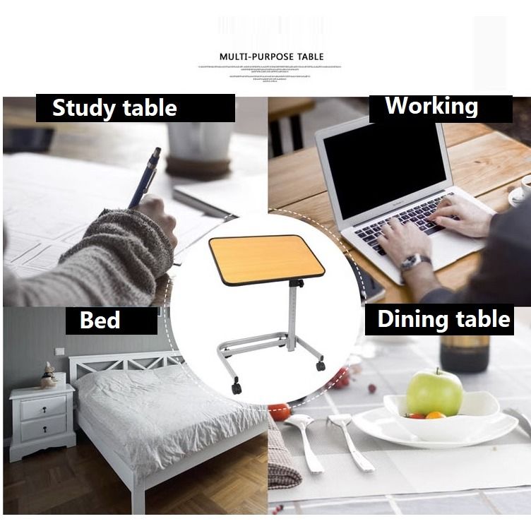 elderly wheelchair dining table patient hospital roller (moving table ...