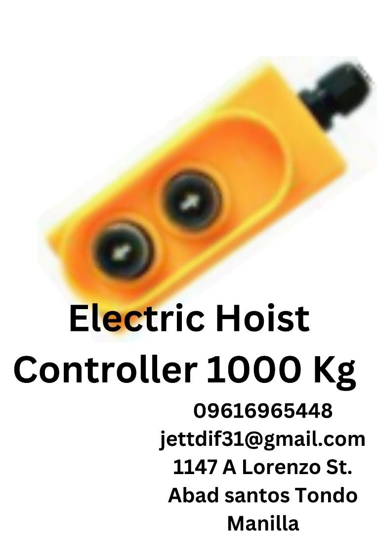 Electric Hoist Controller 1000 Kg, Commercial & Industrial ...