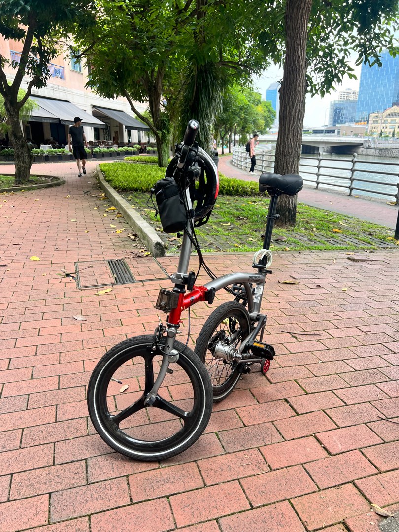 ELEMENT PIKES SUPERSTAR M-BAR (RED-GREY) "CHICO JERICO" FRONT CARBON ...