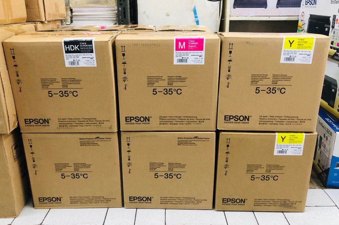Epson F6330 Dye Sublimation Ink, Computers & Tech, Printers, Scanners ...