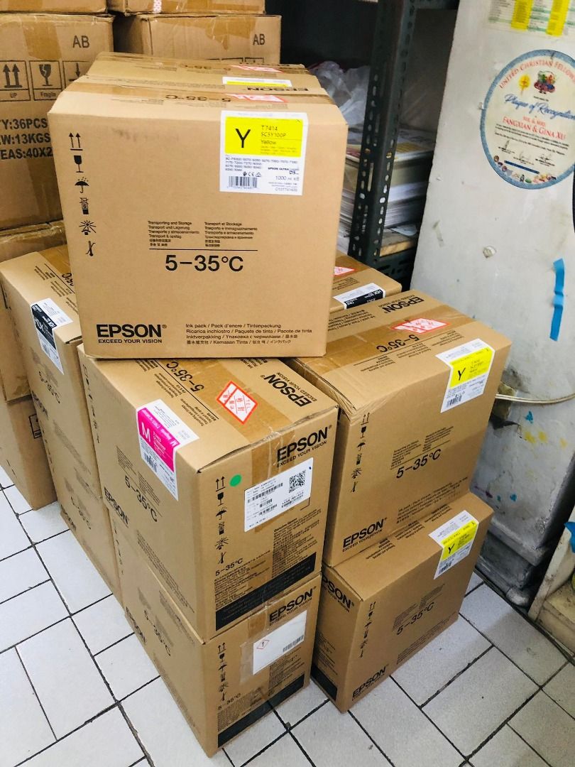 Epson F6330 Dye Sublimation Ink, Computers & Tech, Printers, Scanners ...