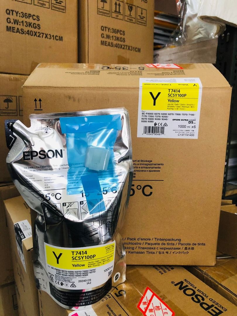 Epson F6330 Dye Sublimation Ink, Computers & Tech, Printers, Scanners ...