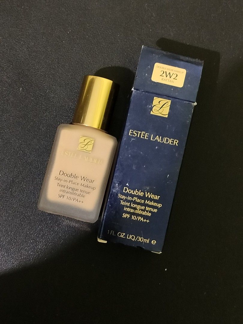 Estee Lauder double wear foundation 2w2 rattan, Beauty & Personal Care ...